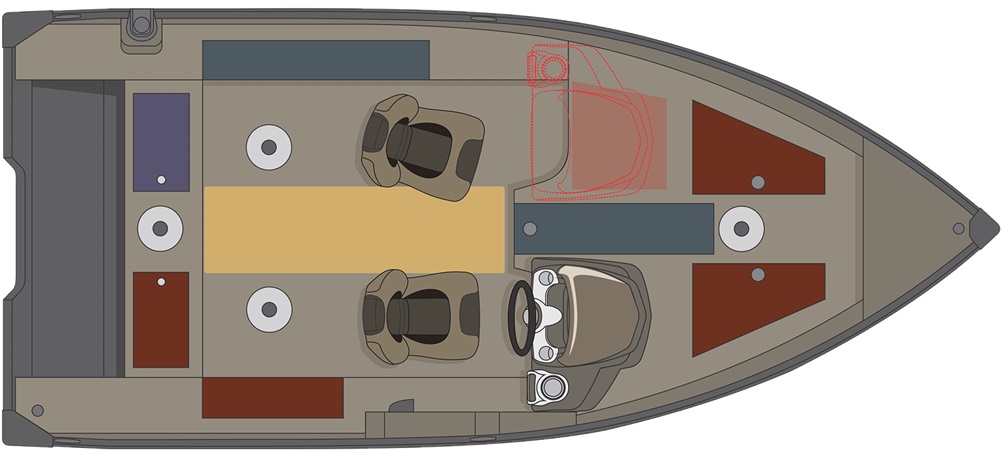 Technical Drawings - Fishing Boats - Princecraft
